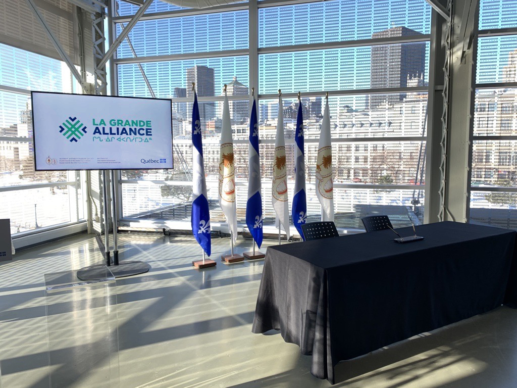 The Québec Government and the Cree Nation sign a Grand Alliance | The ...
